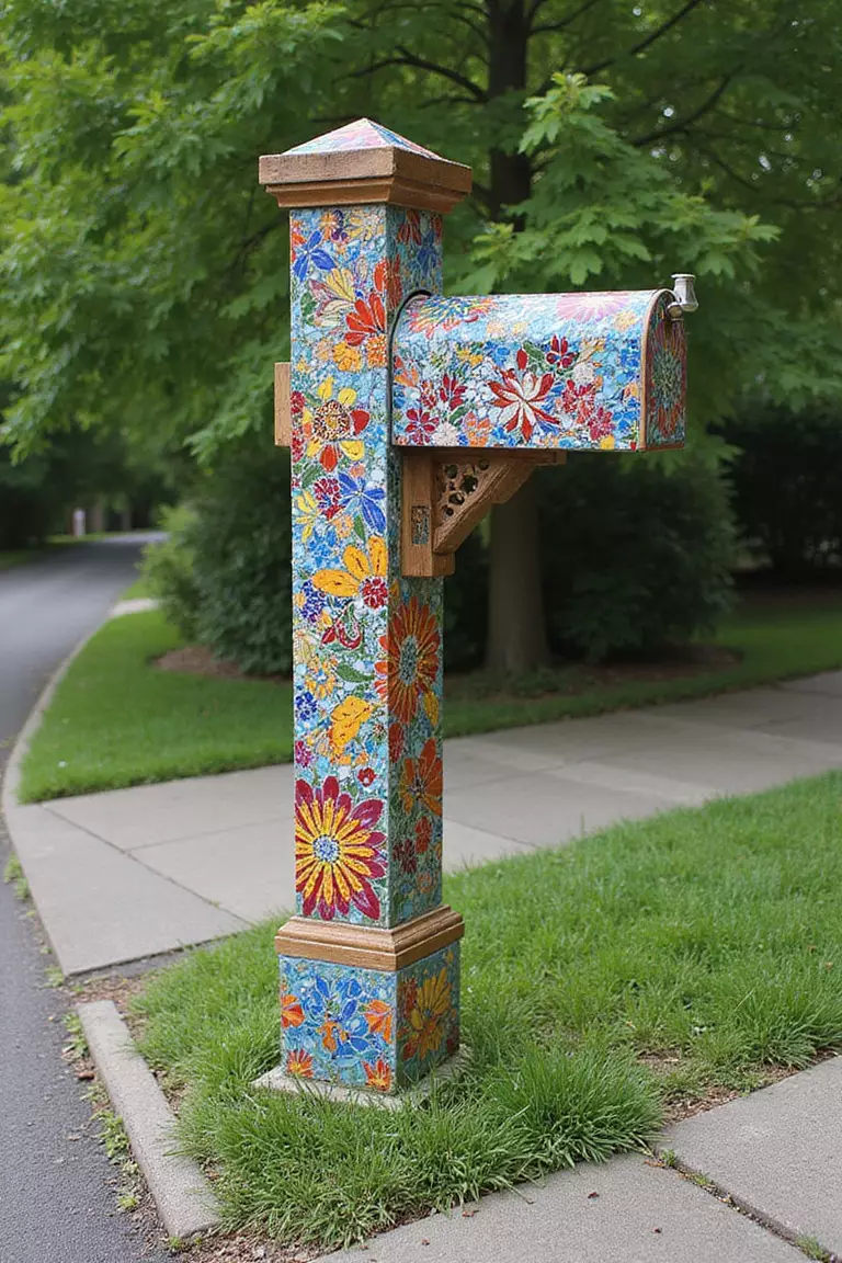 17 Mosaic Garden Ideas