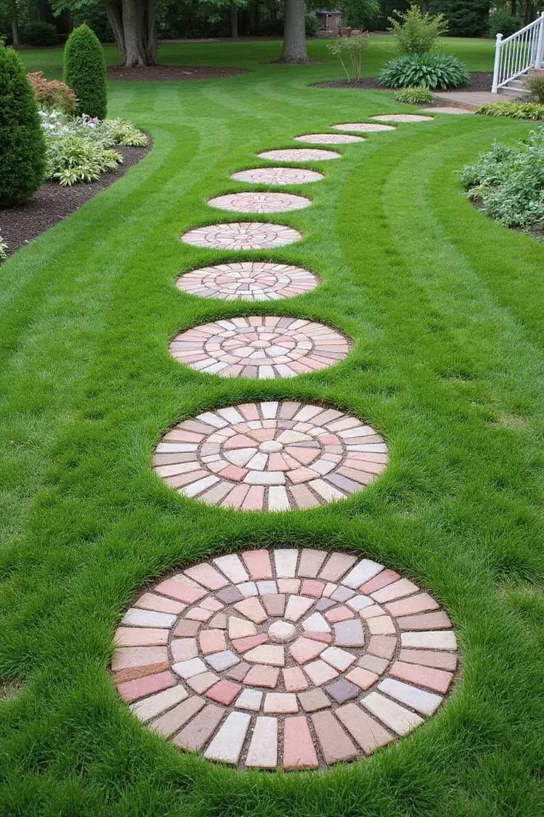 19 Garden Stepping Stones Ideas