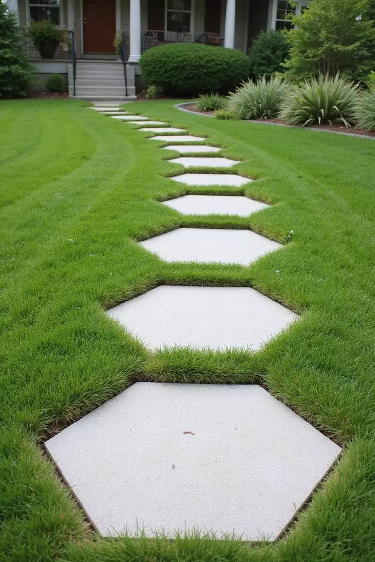 19 Garden Stepping Stones Ideas