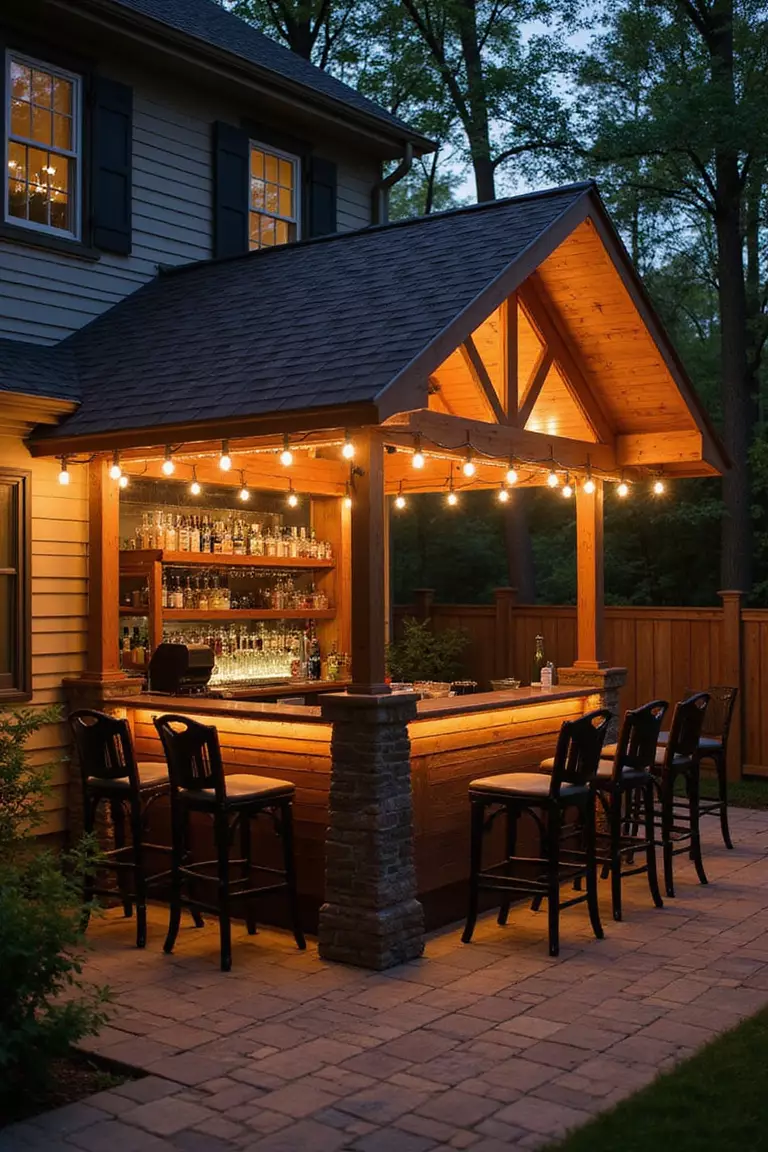 21 Outdoor String Lights Ideas