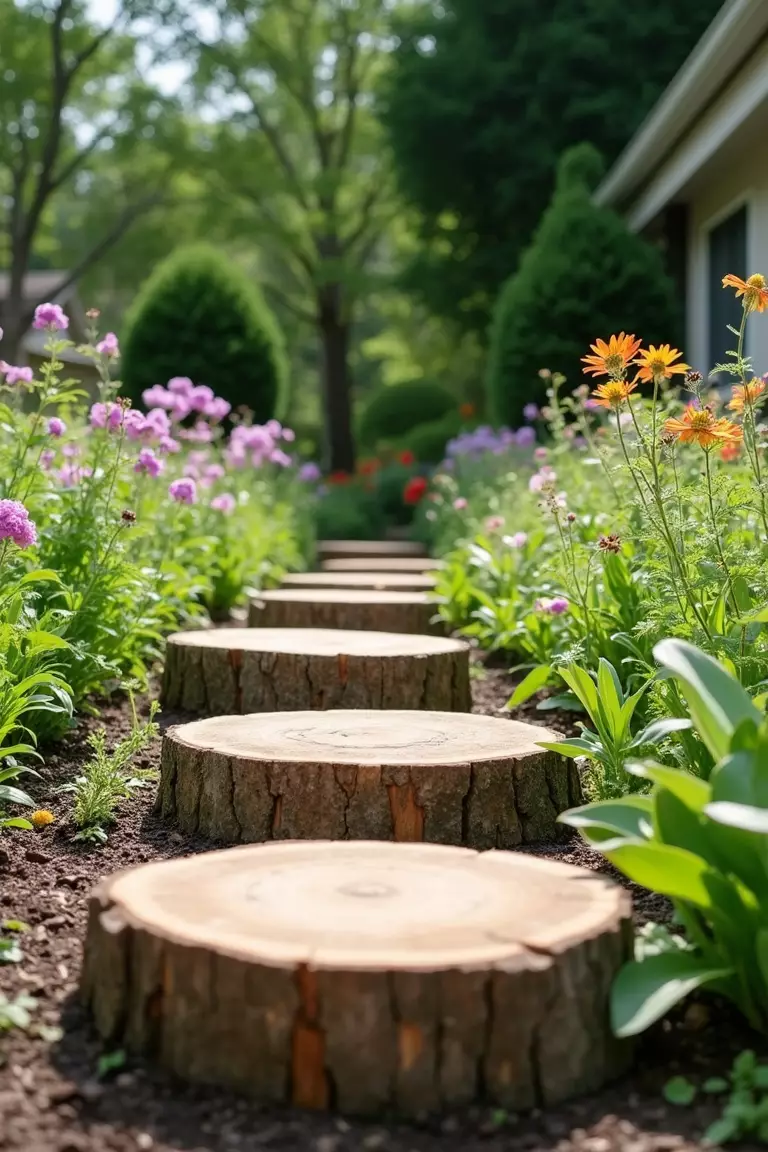 19 Outdoor Tree Stump Ideas