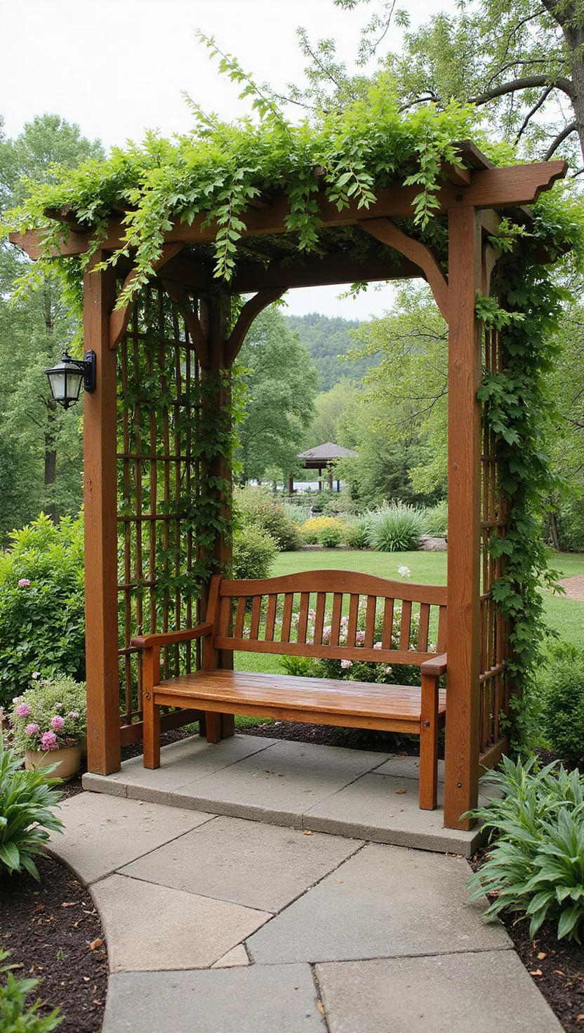 19 Gardens with Arbors Ideas