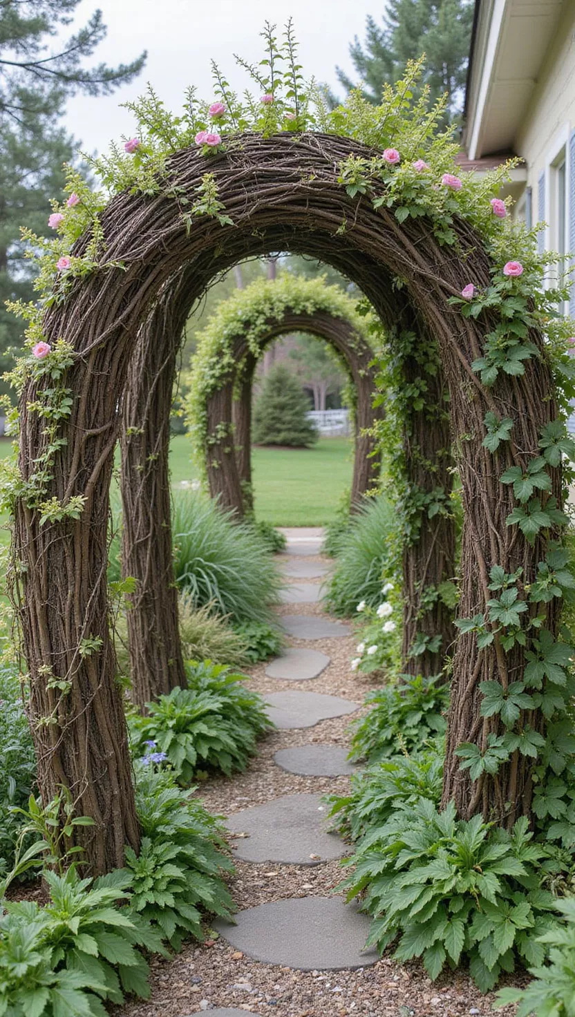 19 Garden with Arch Trellis Ideas to Transform Your Outdoor Space