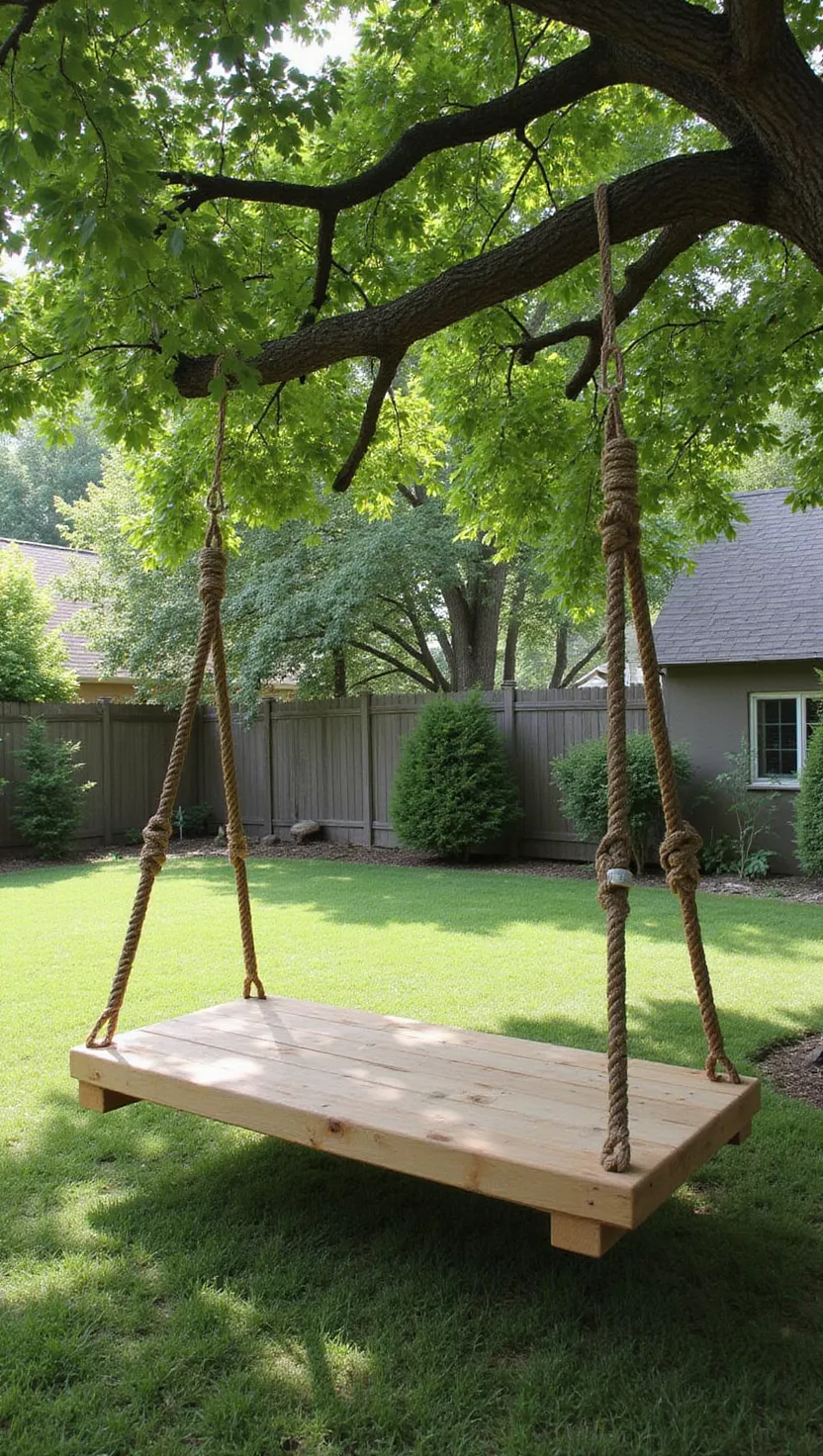 15 Tree Swing Ideas to Turn Your Backyard Into a Fun Playground