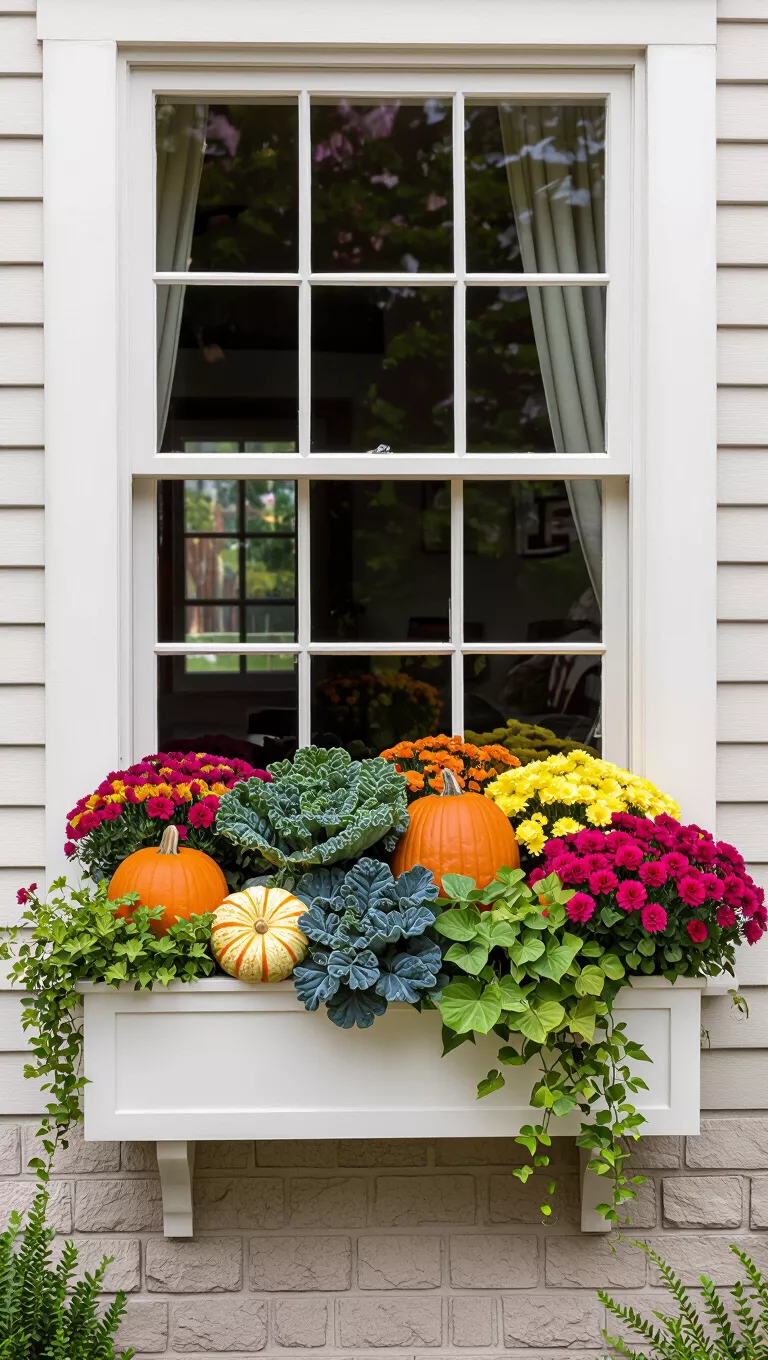 20 Fall Window Boxes Ideas for Autumn 2025