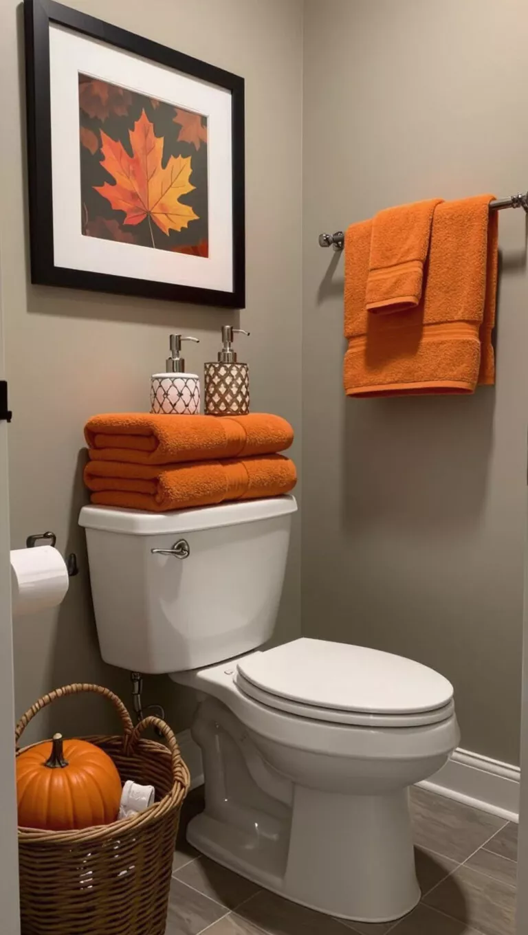 23 Fall Bathroom Decor Ideas for Autumn 2025